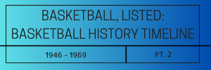The Basketball, Listed Timelines of Basketball History